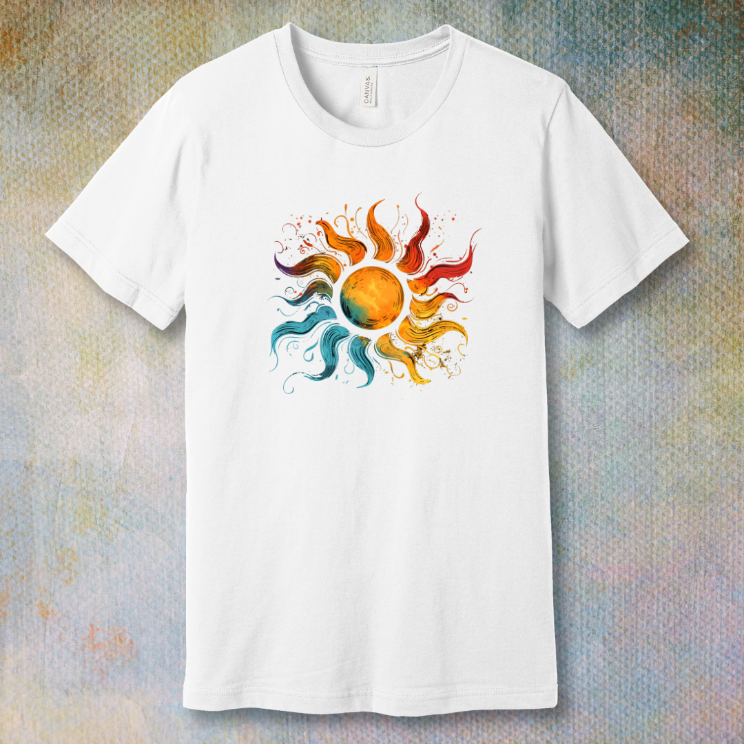 sun graphic tee